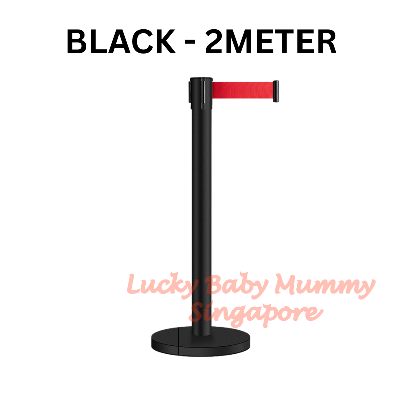 Retractable Queue Pole 2 Meter