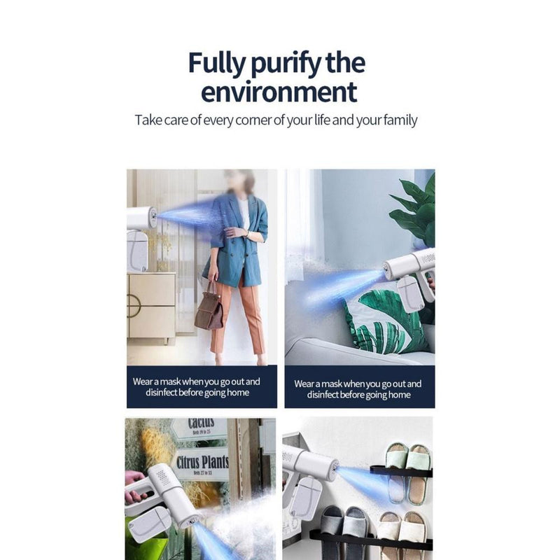 K5 PRO Rechargable Sanitizer Spray Disinfection Machine Nano Atomizer