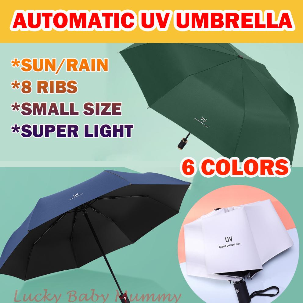 Automatic UV Umbrella With 99% Protection Small And Compact